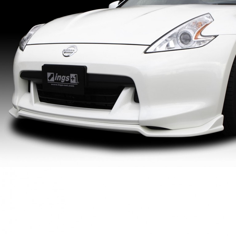 Ings+1 LX-Sport Front Lip Spoiler (FRP) for Nissan 370Z (Z34) 2009-2012 ...