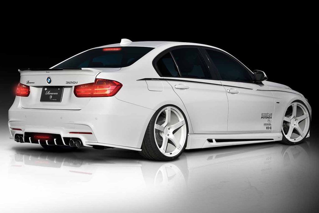 Rowen Rear Diffuser (FRP) for BMW 3-Series M-Sport (F30/F31) 2013-2018 ...