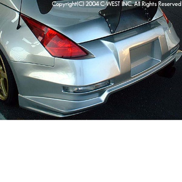 C-West Long Tail Rear Bumper (PFRP) for Nissan 350Z (Z33) 2003-2008 ...
