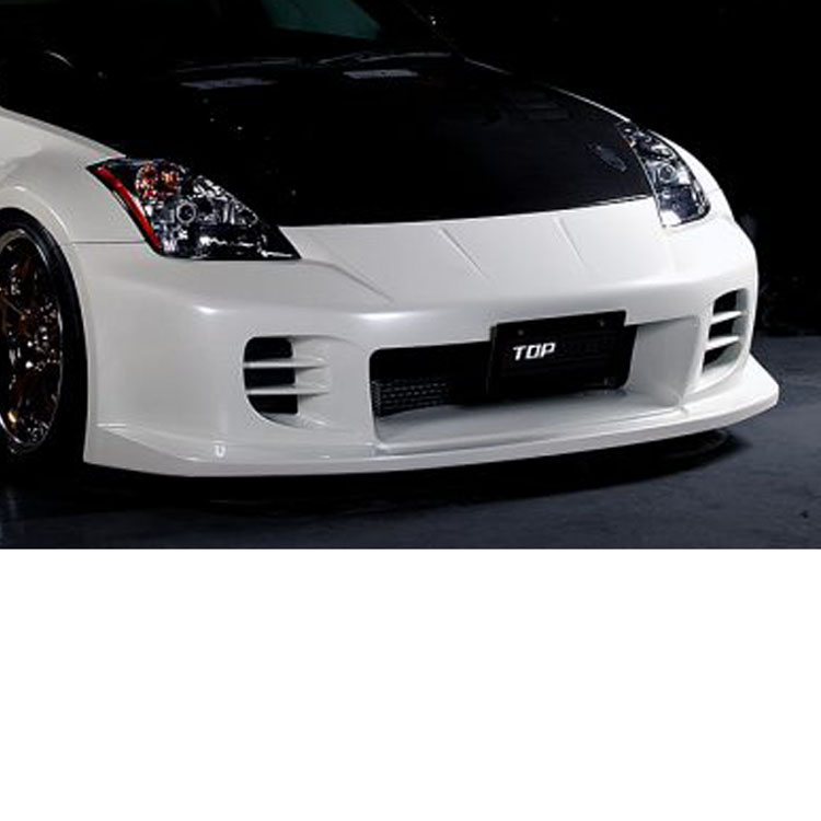 Top Secret G-Force Type-2 Front Bumper (FRP) for Nissan 350Z (Z33) 2003 ...