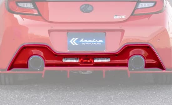IN STOCK - Kuhl Racing Kruise Rear Half Diffuser (FRP) for 2022+ Toyota GR86 (ZN8) & Subaru BRZ ...