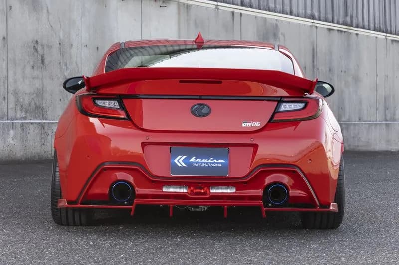 IN STOCK - Kuhl Racing Kruise Rear Half Diffuser (FRP) for 2022+ Toyota GR86 (ZN8) & Subaru BRZ ...