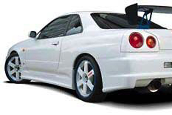 Impul 534S Side Skirt (FRP) for Nissan Skyline (ER34) 1999-2002 | Los ...