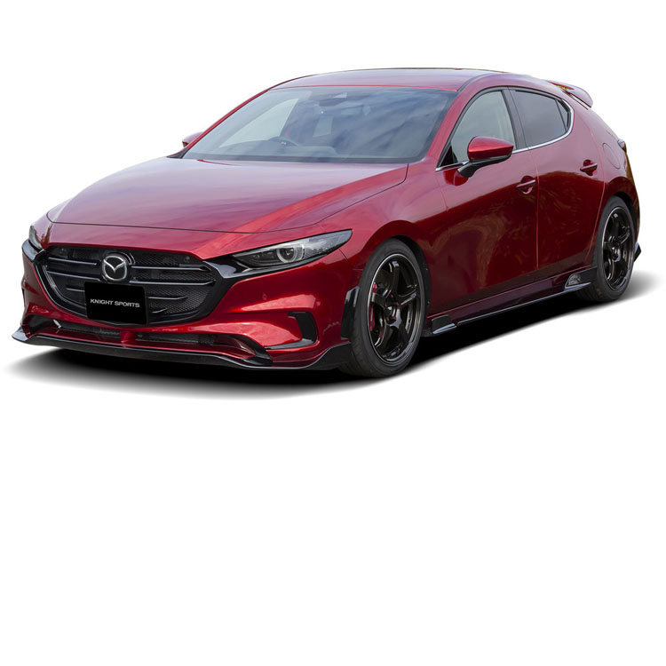 Knight Sports Grand Effect 4P Complete Kit (FRP) for Mazda3 (BP) Fastback 2019+ | Atlanta GA ...