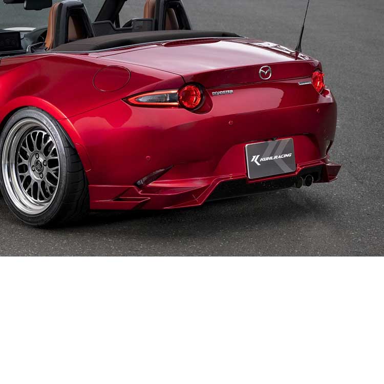 Kuhl Racing ND Style Kit Rear Under Spoiler (FRP) for Mazda MX-5 Miata ...